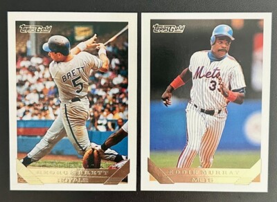 1993 Topps GOLD Parallel Baseball Card Singles: U Pick Your Gold! 35 ...