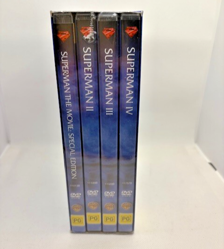 The Complete Superman Collection - 4 DVD Set UNOPENED | eBay Australia