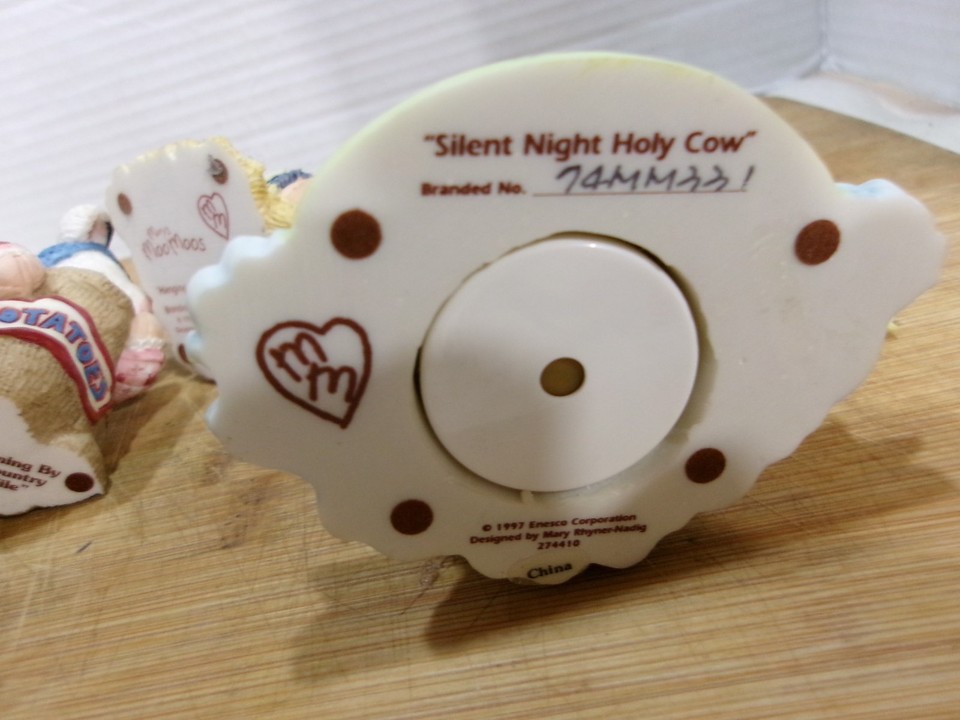 Enesco Mary's Moo Moos 1997 Silent Night Holy Cow # 274410 | eBay UK