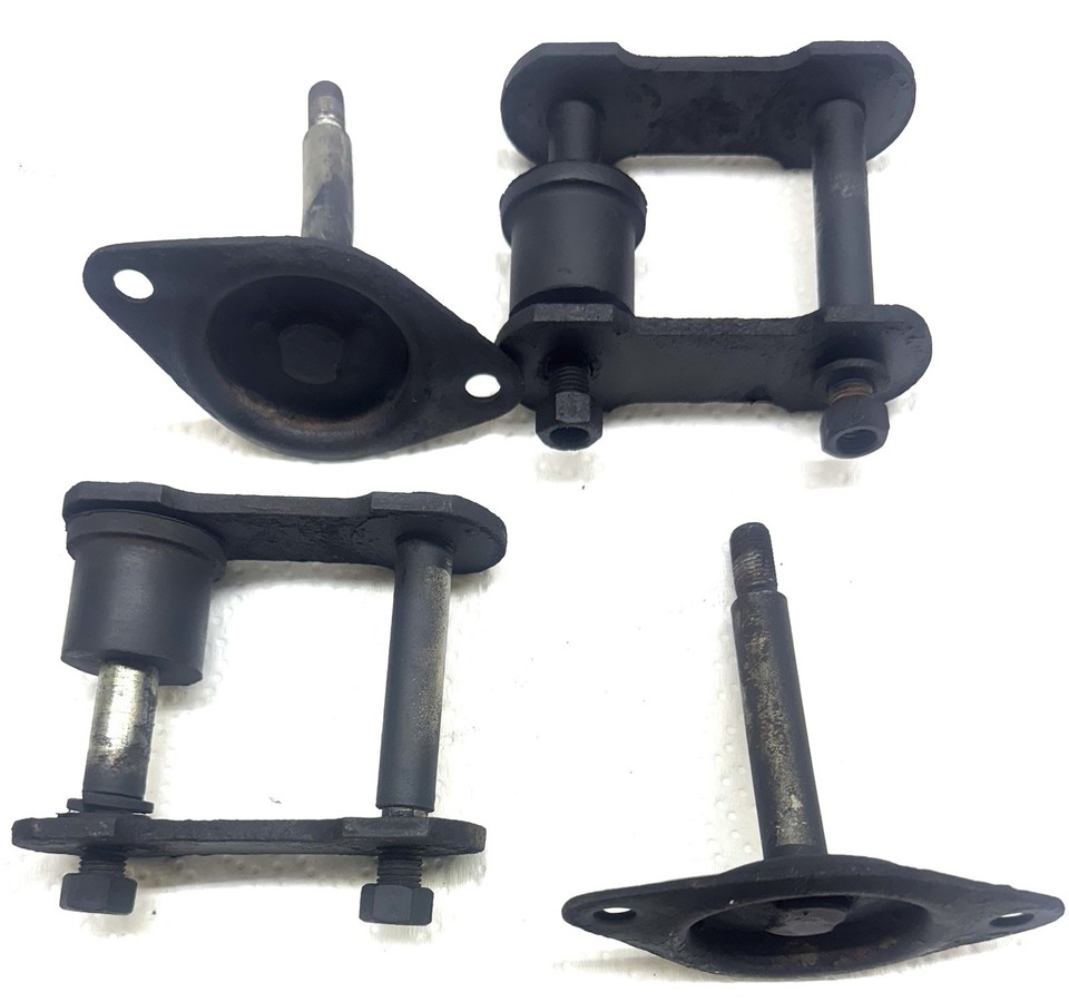 Mazda Rx3 808 Rear Leaf Spring Suspension Brackets Mounts Hardware ...