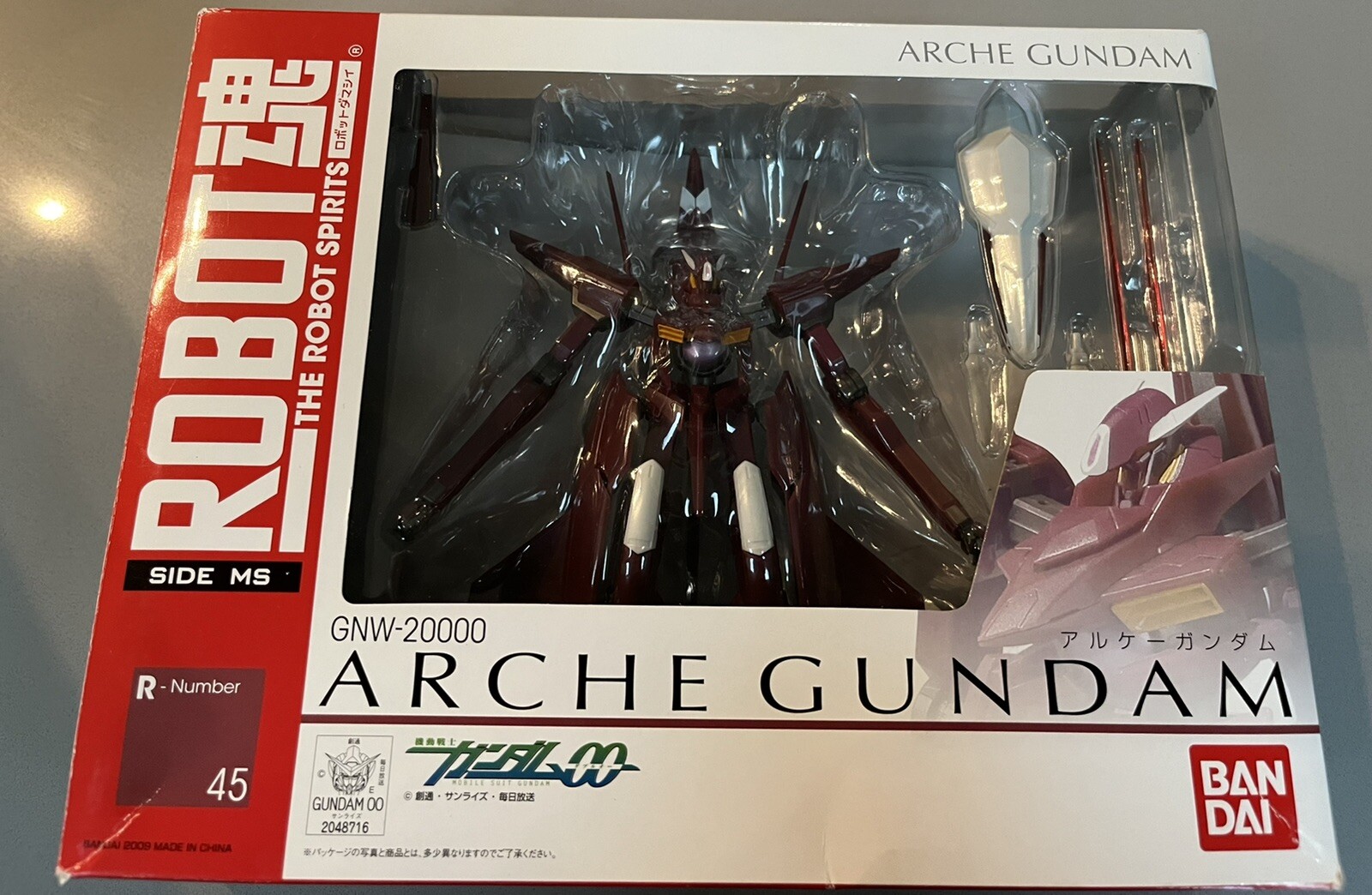 Bandai Robot Spirits Damashi Mobile Suit Gundam 00 Arche Action Figure ...