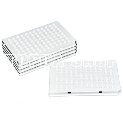 0.1/0.2ml 96-well real-time PCR plate without/half/full skirt PCR plate ...