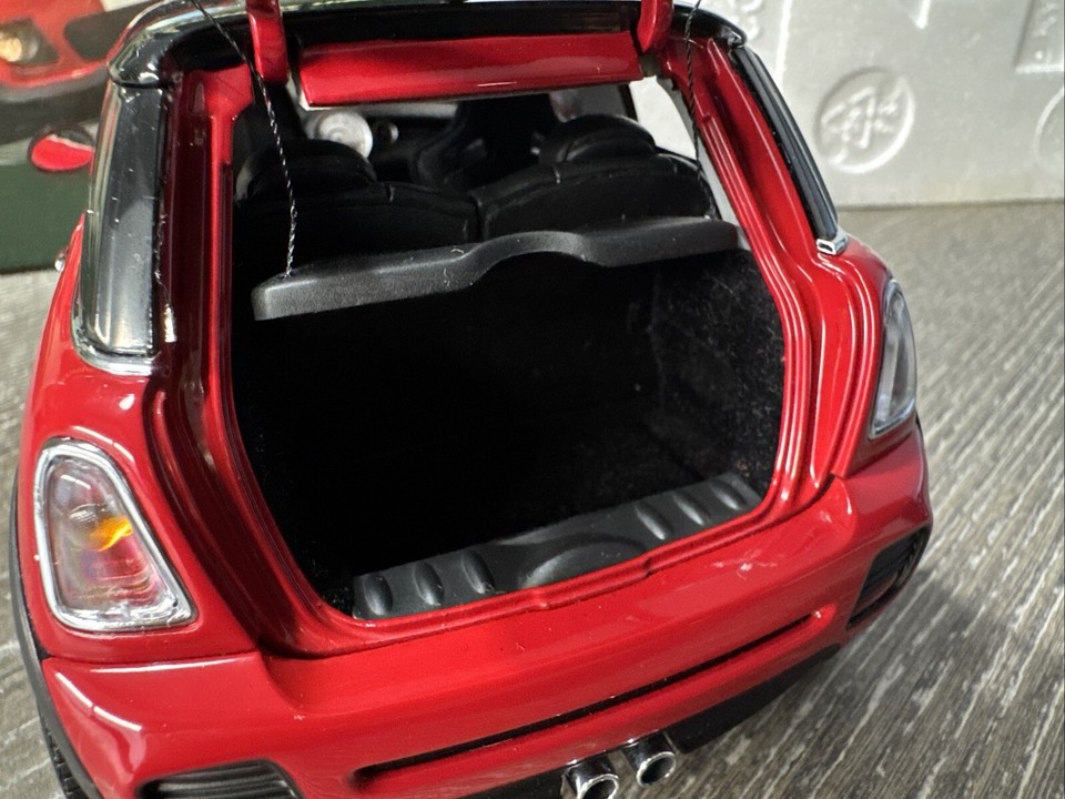 1/18 KYOSHO Mini Cooper S Red (JCW) John Cooper Works Tuning | eBay