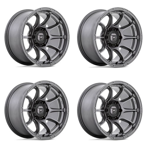 Set 4 17" Fuel Off-Road D793 Variant Wheels 17x9 6x5.5 -12mm Lifted ...