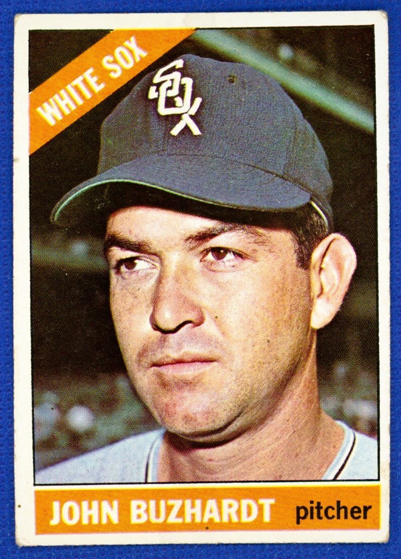 1966 Topps Baseball # 245 John Buzhardt Chicago White Sox | eBay