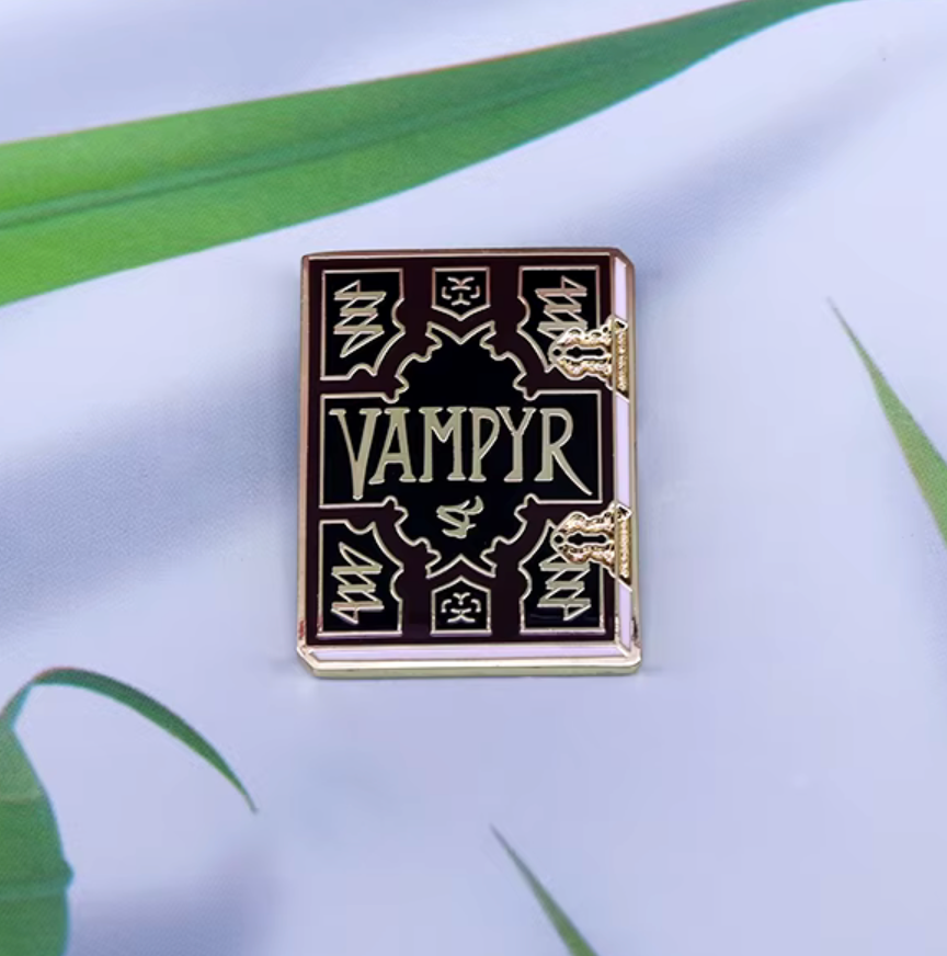 VAMPYR SLAYER HANDBOOK Enamel Pin ♡ Buffy the Vampire Slayer 90s ...