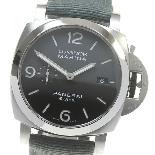 panerai PAM01358 Luminor Marina eSteel Grigio Roccia watch men TO171731 ...