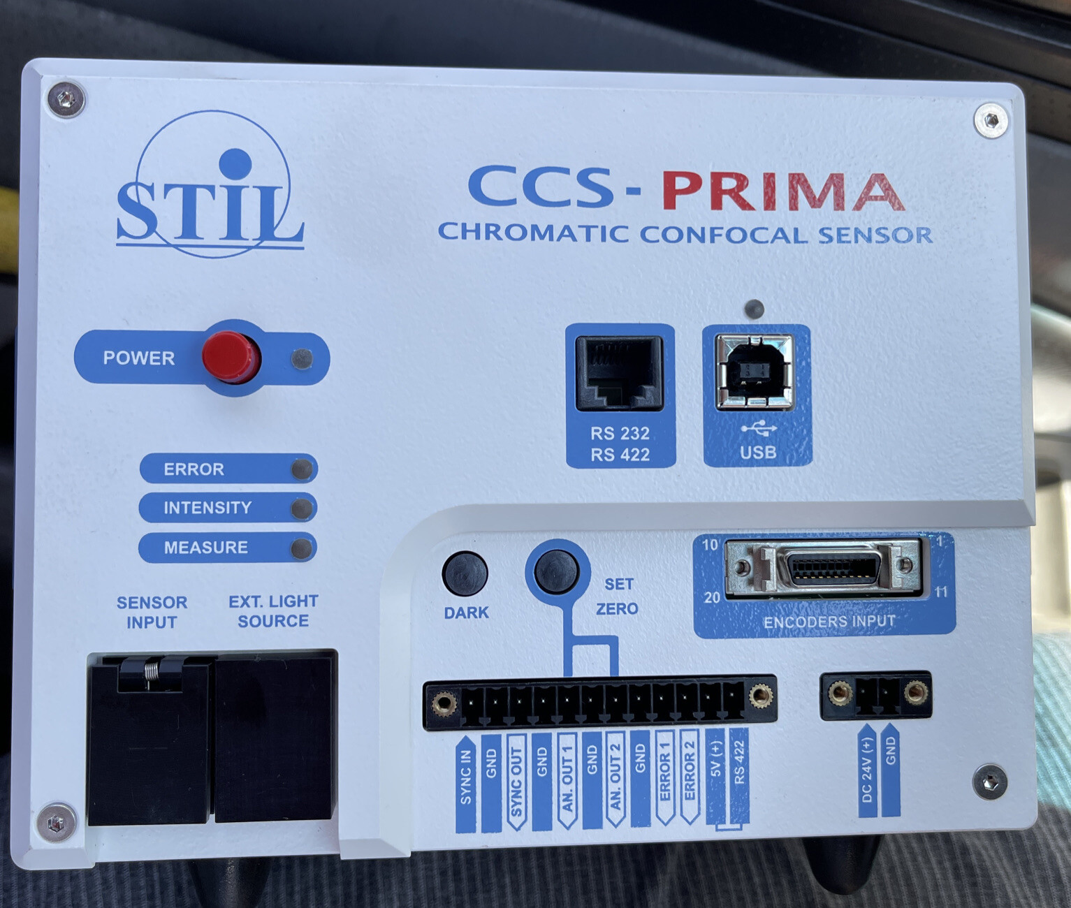 CCS-PRIMA CHROMATIC CONFOCAL SENSOR CCS-100-N2 CCS-100-N2 A ...