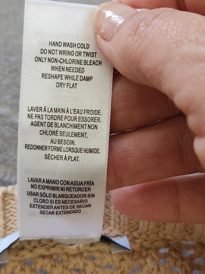 Avon Studio 1886 Tan Open Weave Drop Shoulder Sweater Size 3X NEW | eBay