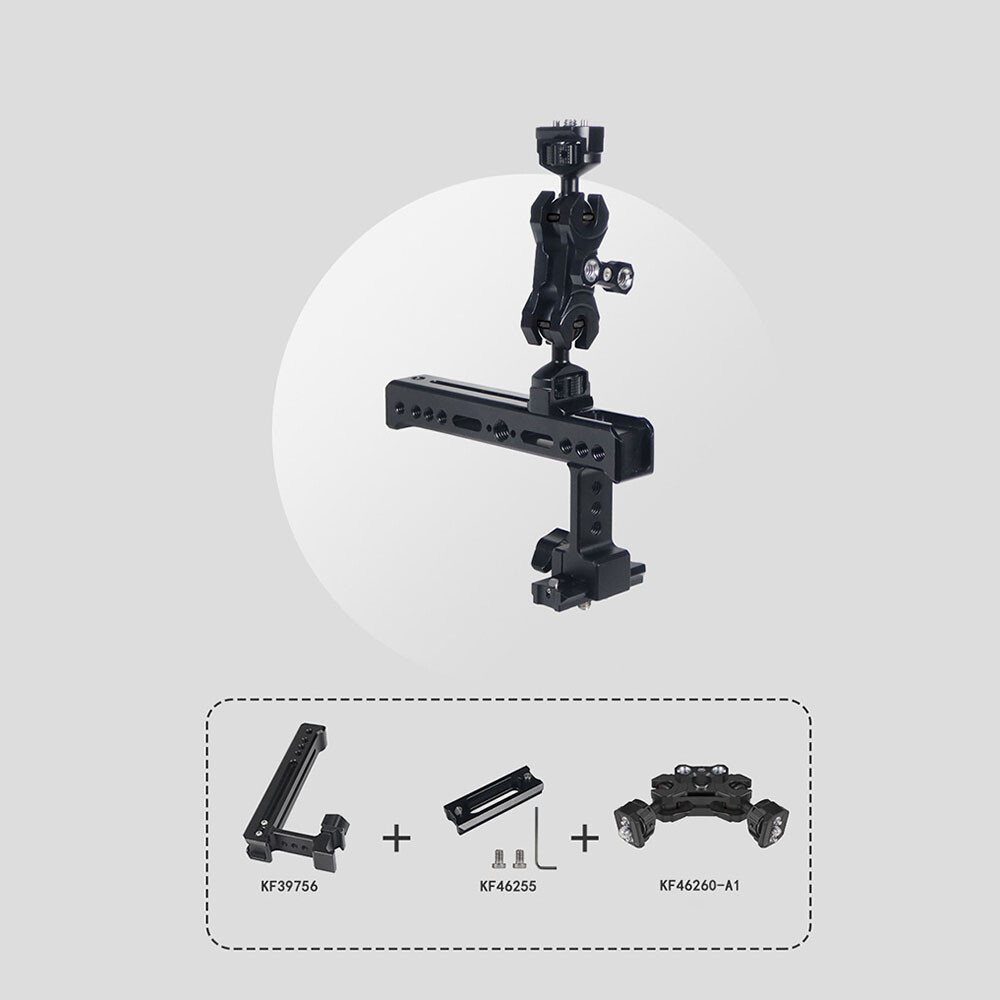 1/4 Turn 3/8 Ball Head Magic Hand 360 Degree Expansion Monitor Bracket ...