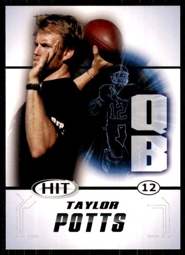 2011 SAGE HIT Taylor Potts Rookie Texas Tech Red Raiders #26 NCAA ...
