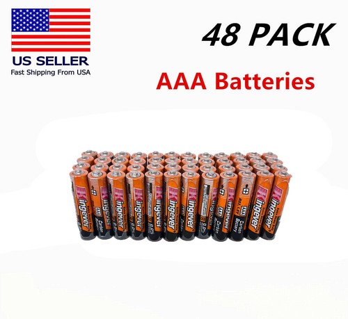 48 pack AAA Batteries Extra Heavy Duty 1.5v. 48 Pack Wholesale Bulk Lot ...