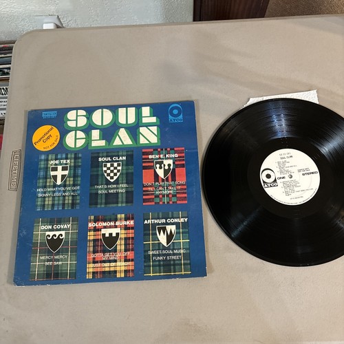SOUL CLAN- Rare White Label Promo Only Album-ATCO #33-281-NORTHERN SOUL ...