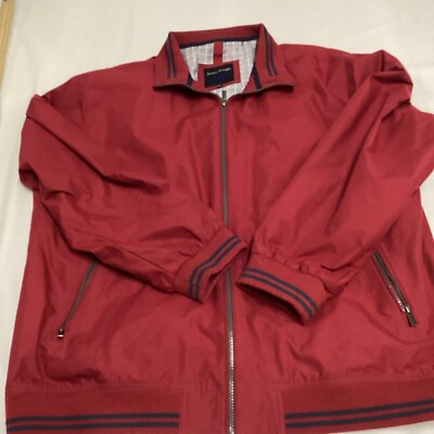 James Pringle Vintage Bomber Varsity Jacket Red Size 2XL (r1) | eBay UK