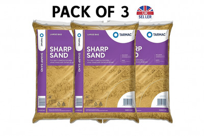 Sharp Sand 75kg (3x25kg Bags) | Building, Patio, Paving, Landscaping ...