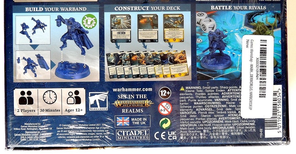 NIB Warhammer Underworlds Harrowdeep ~ Ultimate Competitive Miniatures ...