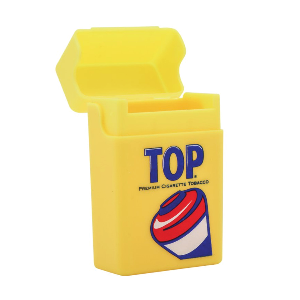 Full Box 12x Case TOP Yellow Strong Box Cigarette Case King Size | Fast Shipping | eBay