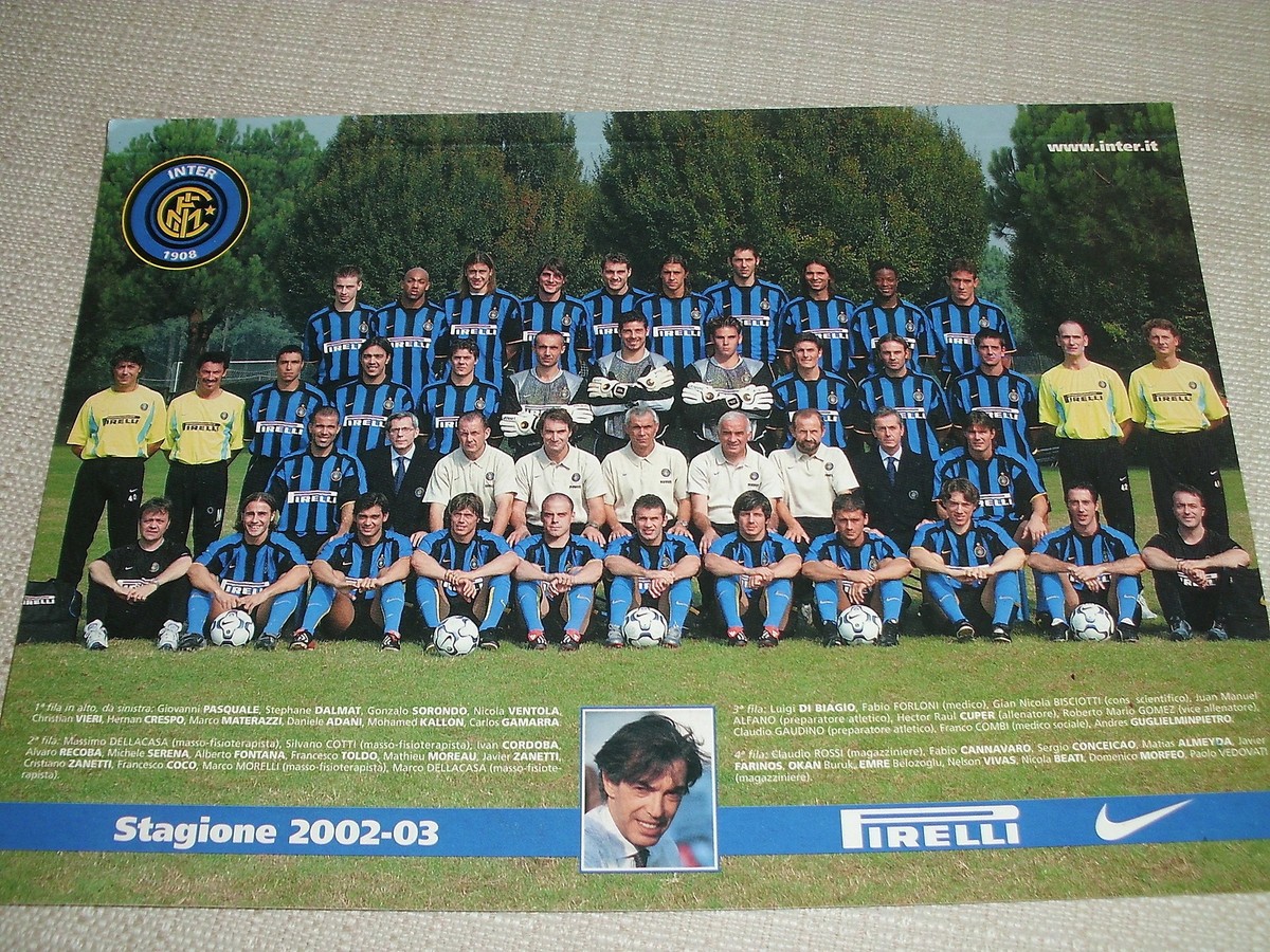 Inter Milan Squad 2002 03 Inter Milan's 10 Worst Transfers Of All Time