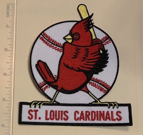 St. Louis Cardinals Big Large 5in. Iron / Sew On Embroidered Patch FREE ...