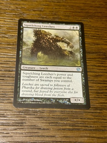 MTG Squelching Leeches Journey Into Nyx 84/165 Foil Uncommon - NM -FREE ...