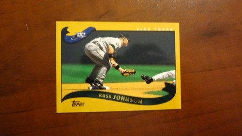 2002 TOPPS # 609 RUSS JOHNSON BASEBALL CARD | eBay
