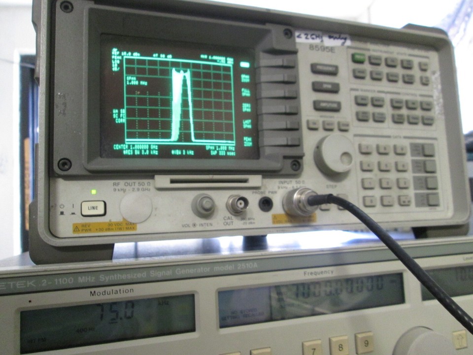 Wavetek 2510A WORKING! Signal Generator 2-1100 MHz | eBay