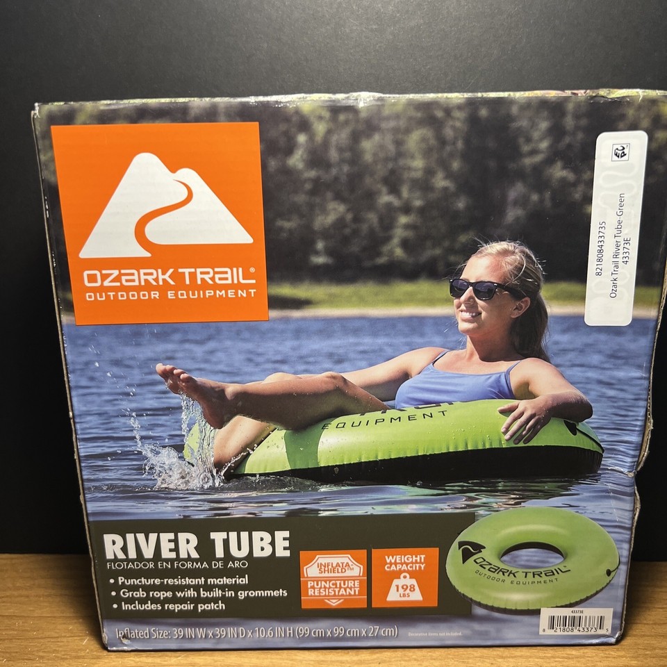 Ozark Trail Inflatable Rafting Water Inner Tube - Green 821808433735| eBay