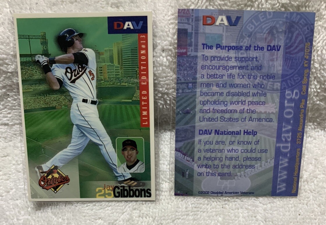 2002 DAV Baseball - Trading Card Database
