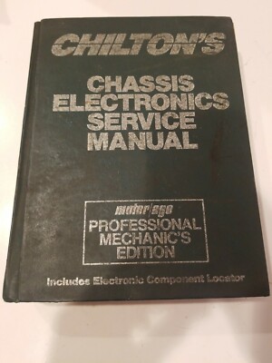 Chilton's Chassis Electrical Service manual (1987-89) #7857 | eBay