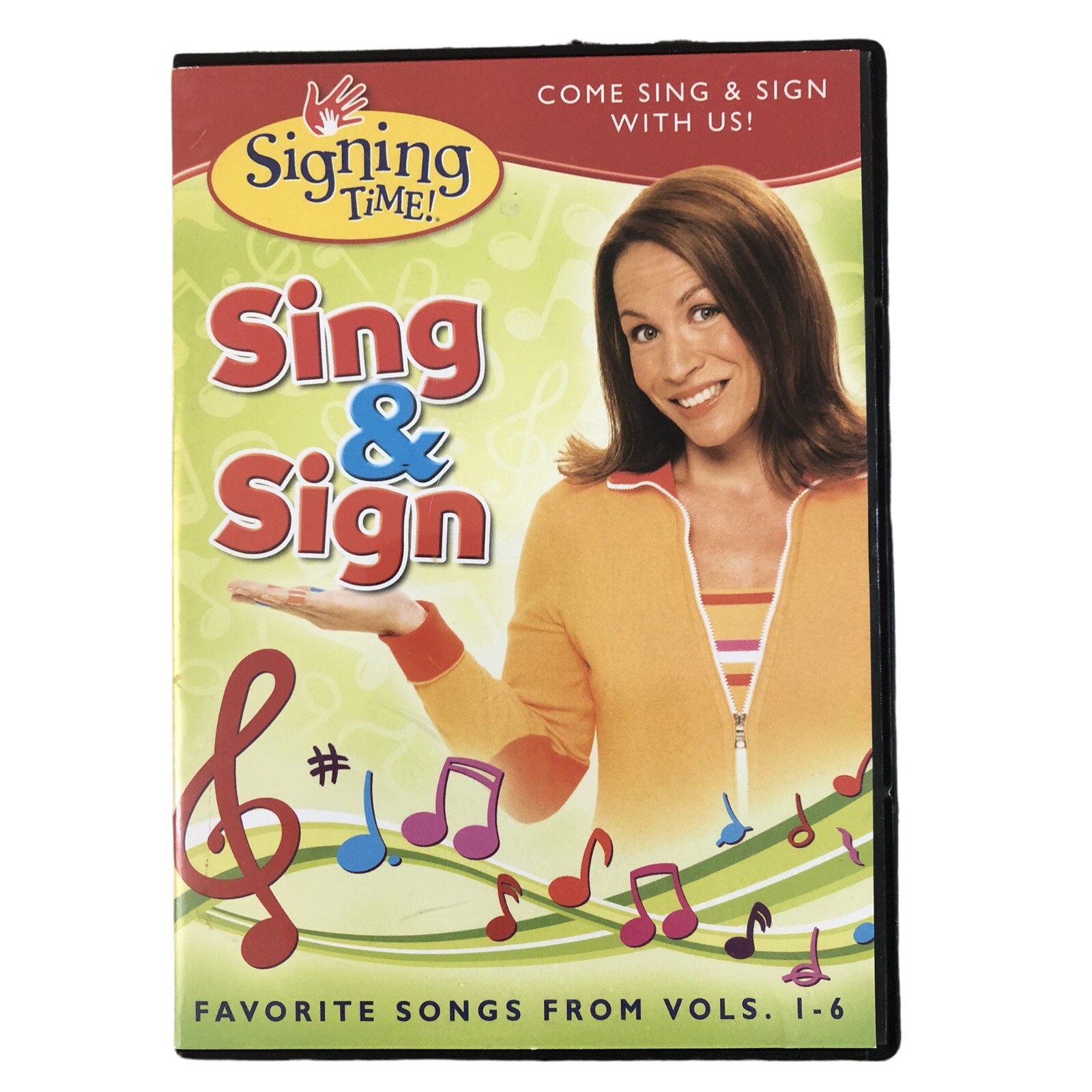 Signing Time: Sing Sign - Favorite Songs from Vols. 1-6 (DVD, 2005) for ...