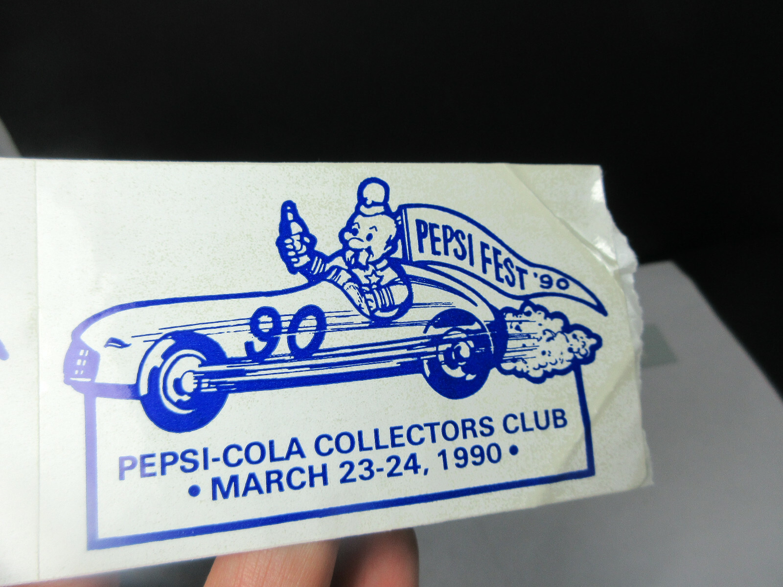 VINTAGE LOT 3 PEPSI COLA SODA PROMO AD STICKER DECAL PEPSI NOW & PEPSI ...