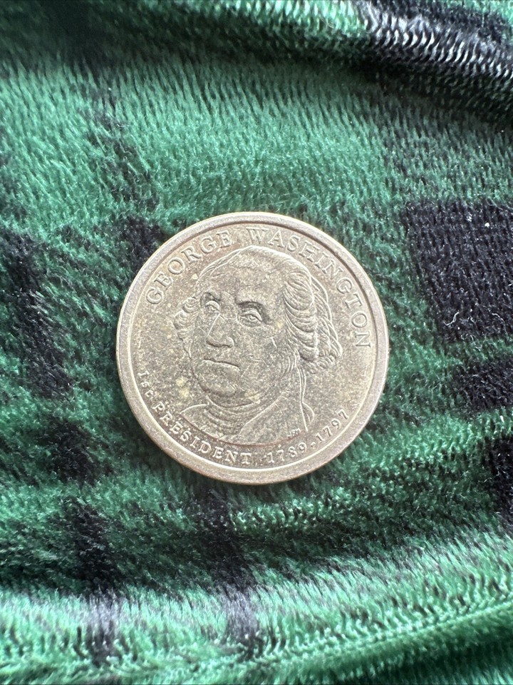 GEORGE WASHINGTON 1ST President (1789-1797) 2007 (D)Mint US One Dollar ...