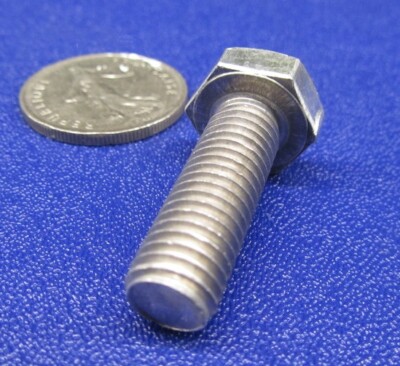 Cap Screw Bolt, Full Thread, Aluminum, M10 x 1.5 x 30 MM Length, 1 pcs ...