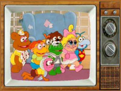 MUPPET BABIES TV Fridge MAGNET 2" x 3" SATURDAY MORNING CARTOONS | eBay