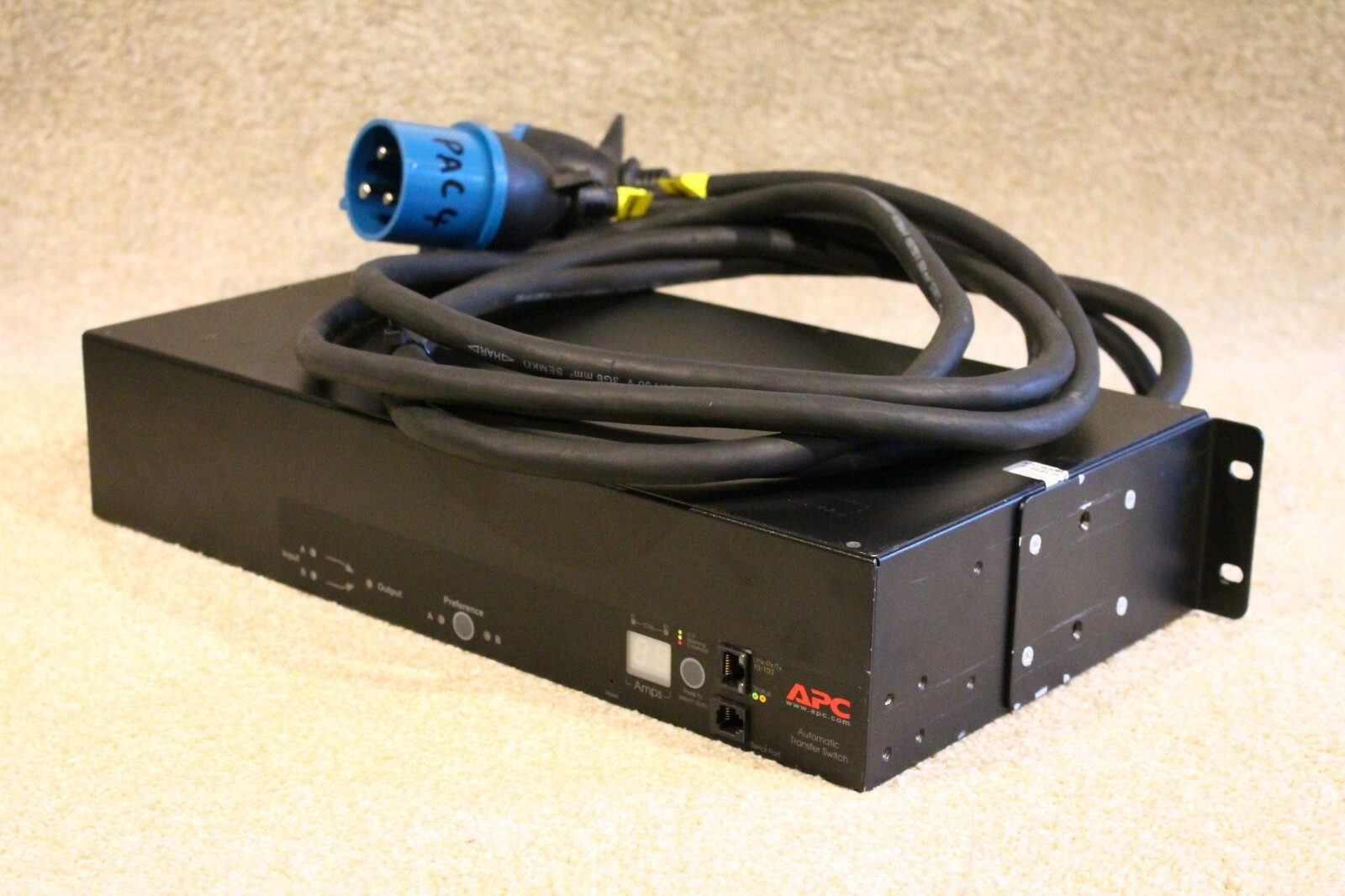 APC AP7724 ATS - Automatic Transfer Switch - fully working - 12 months ...