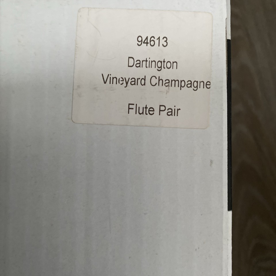 Dartington Crystal Vineyard Champagne Flute (pair) | eBay UK