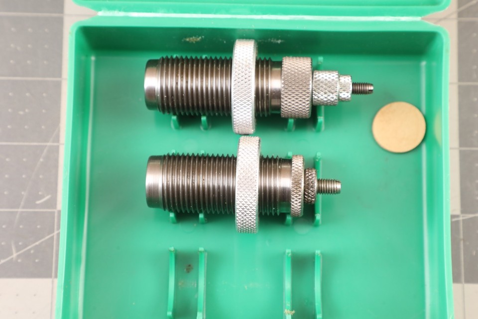 Vintage RCBS .17 Bumble Bee Full Length 2 Die Set With Broken Decapping ...