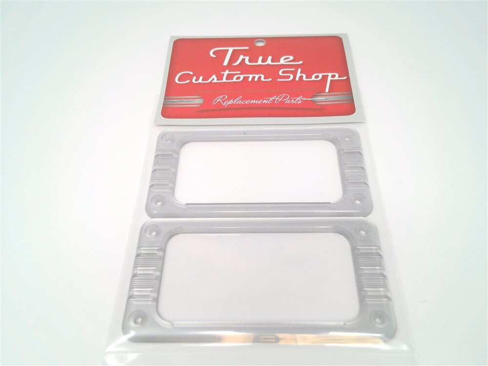 True Custom Shop® Silver Pickup Mounting Ring Bezels Gretsch Filtertron ...