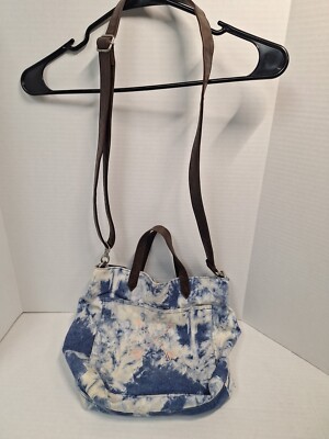 Thirty-one Denim Purse, Crossbody Detatachable Strap, Med Size, Pockets ...