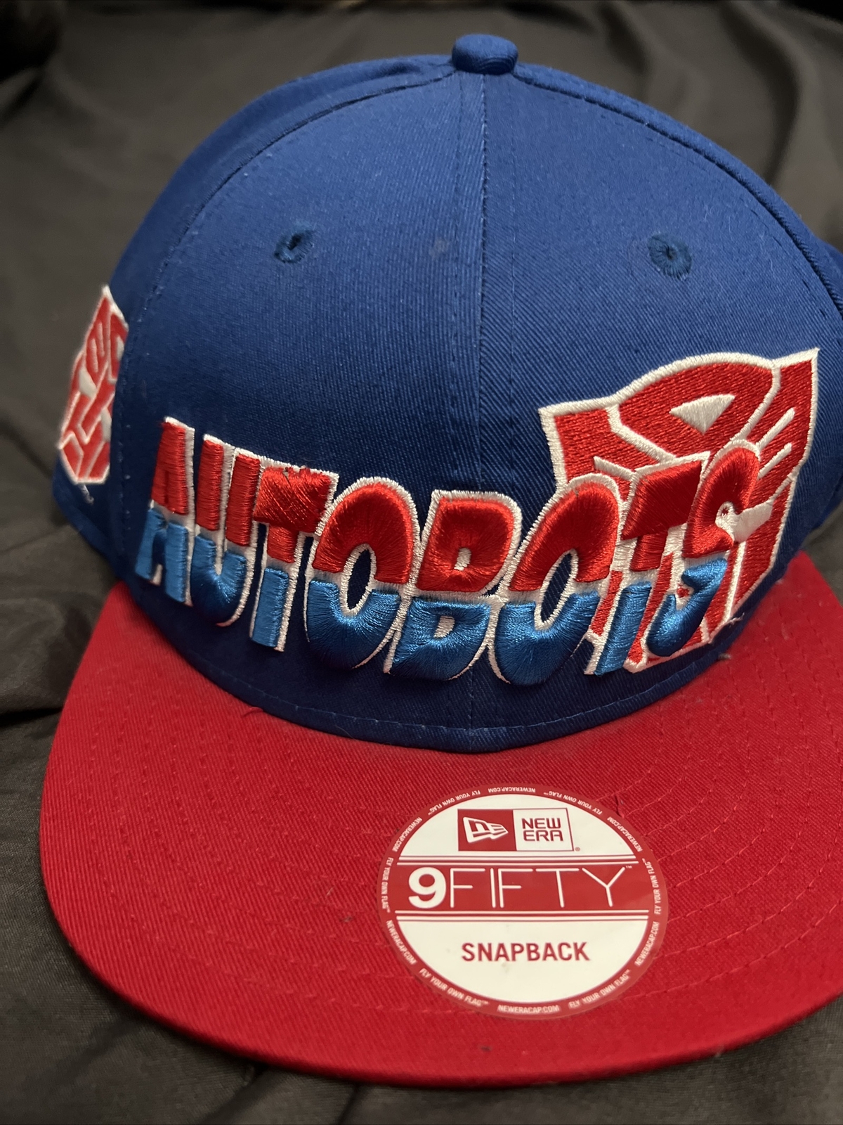 AUTOBOTS Transformers New Era 9Fifty Red Blue Snapbac… - Gem