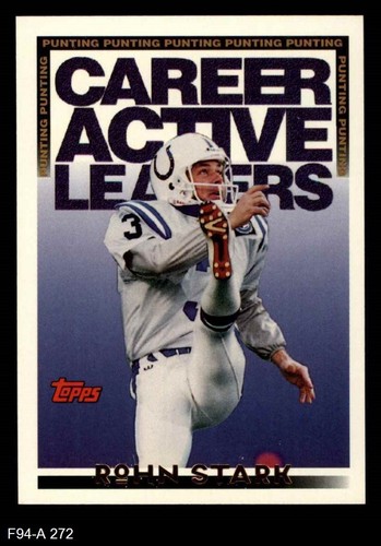 1994 Topps #272 Rohn Stark Colts CAL Florida St 8 - NM/MT | eBay