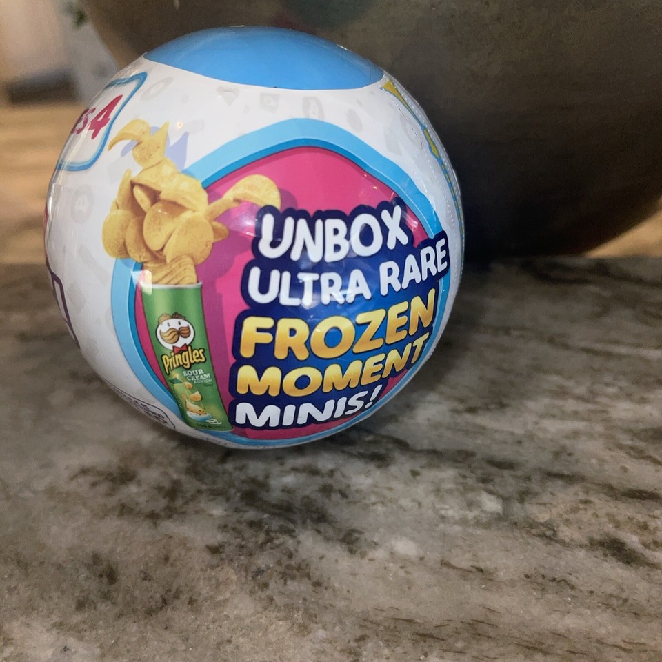 ZURU 5 SURPRISE SERIES 4 MINI BRANDS CAPSULE New BALL FIGURES FROZEN ...