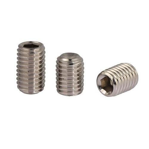 20Pcs M3-M5 304 Stainless Steel Concave end Set Screws Hex Socket ...