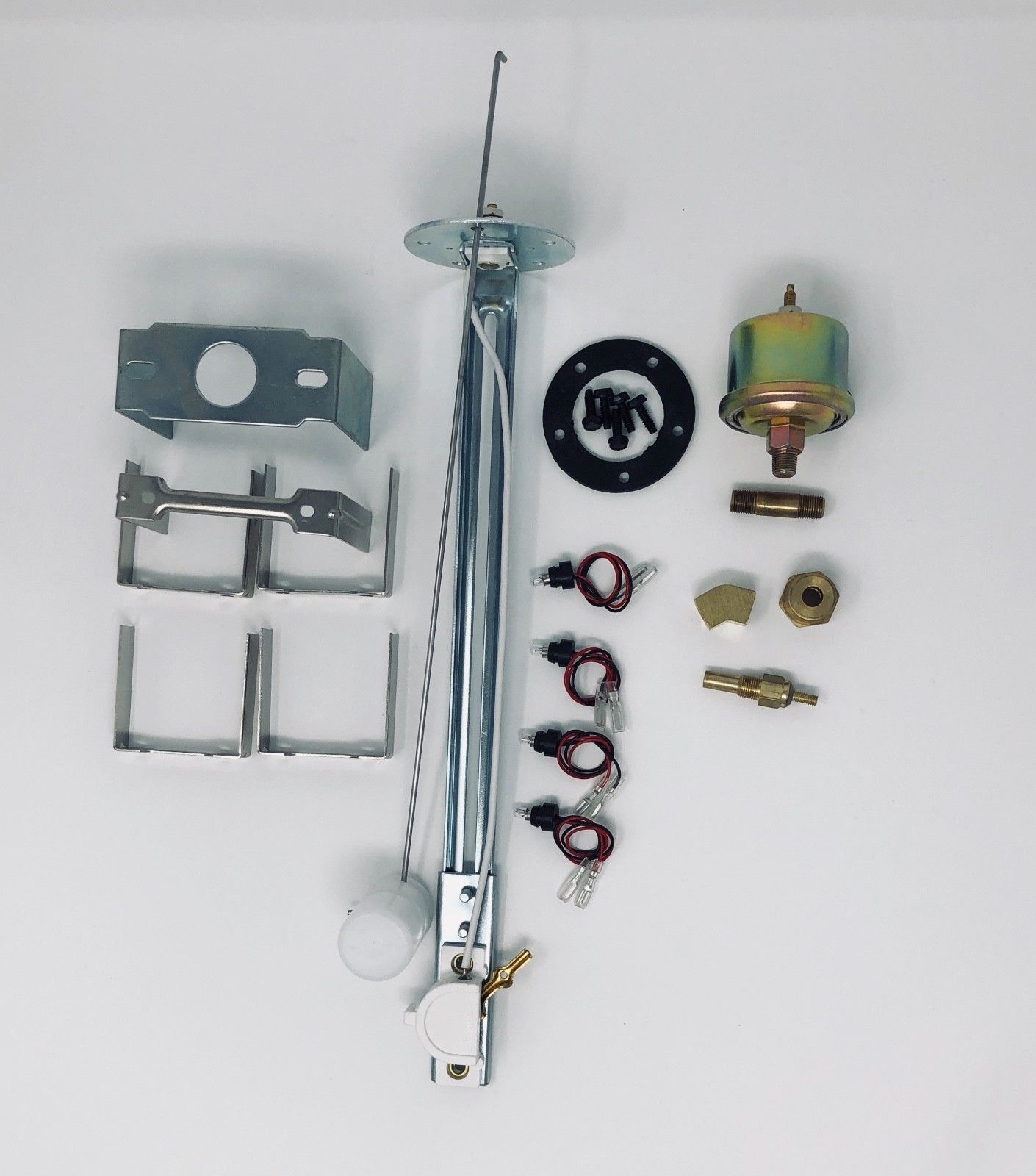 1957 Ford Car 5 Gauge Dash Panel Insert Cluster Set Billet Aluminum ...