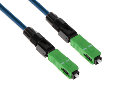 Cavo fibra ottica FTTH SC/APC monomodale Open Fiber, FiberCop - Made in ...