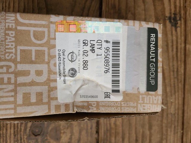 Original Opel GM 95508976 Blinkleuchte Außenspiegel Vorne Rechts 16W ...