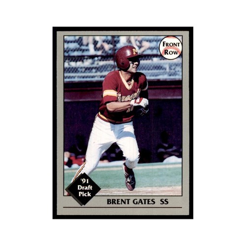 1991 Front Row Brent Gates Baseball Cards #22 | eBay