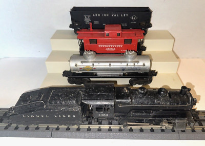LIONEL O GA 1656 SWITCHER W/6403B SLOPE BACK TENDER/6465/6456/2457 ...