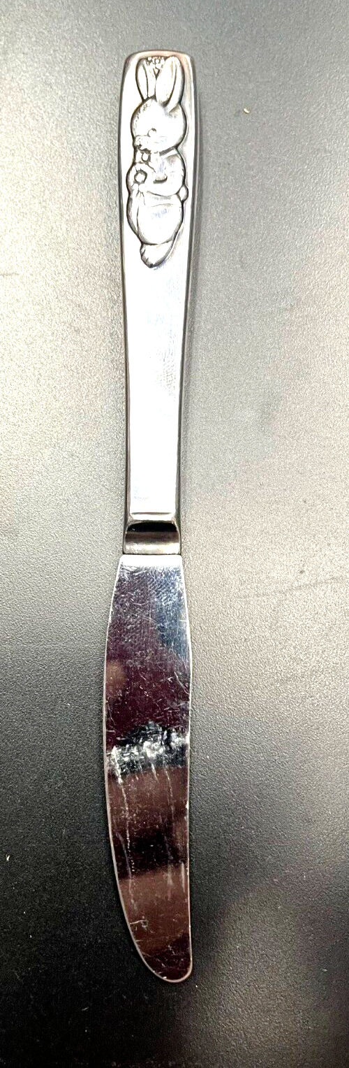 Peter Rabbit Children's Stainless Steel Knife by Oneida Community | eBay