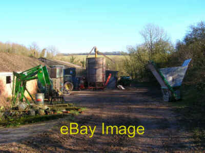 Photo 6x4 Lower Standean Pyecombe Farming equipment and outbuildings ...